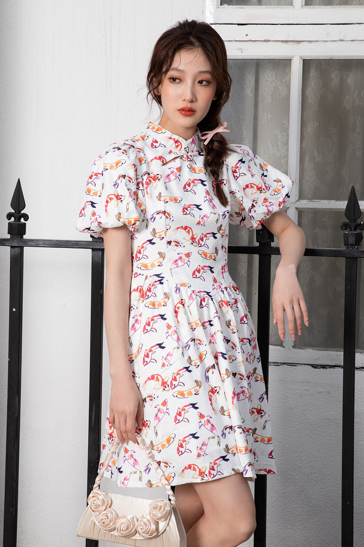 WEN CHEONGSAM - KOHAKU KOI [BY MODPARADE]