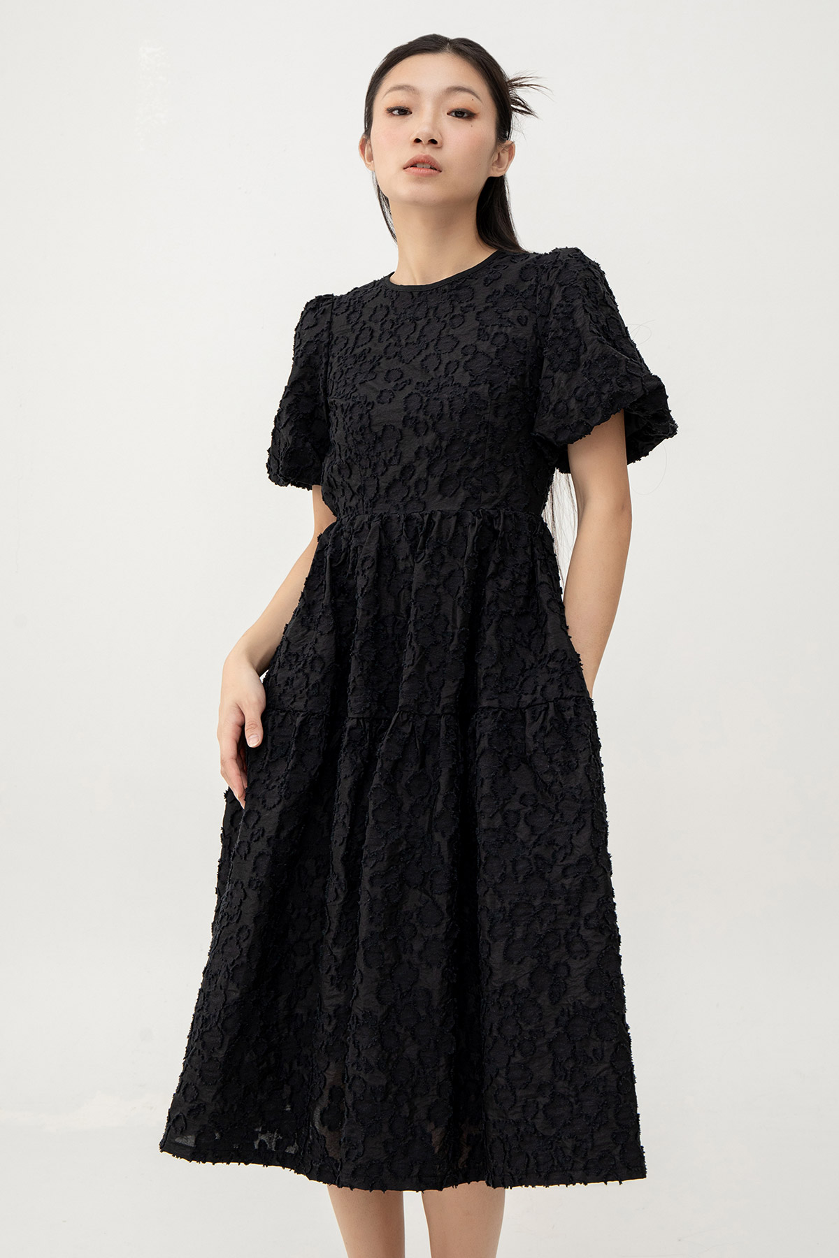 OSKIE DRESS - NOIR