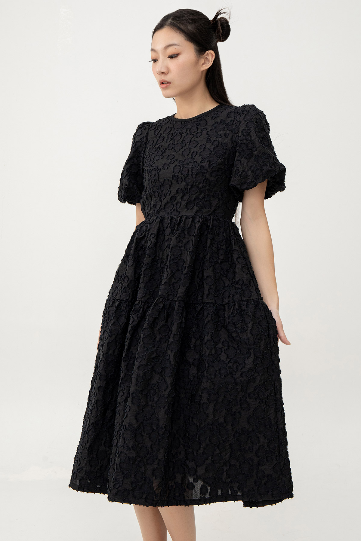 OSKIE DRESS - NOIR