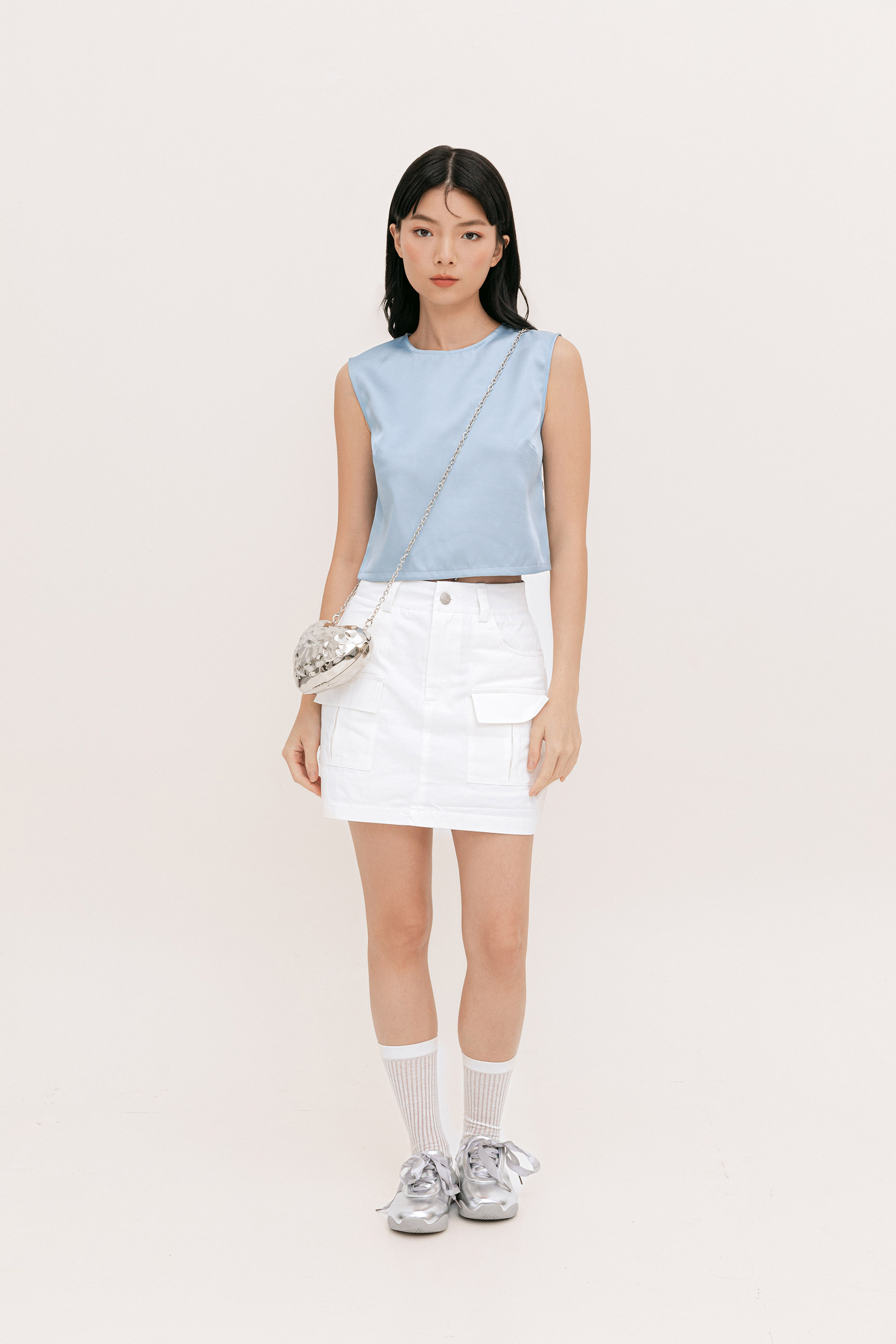 PHOEBE TOP - EN POINTE BLUE