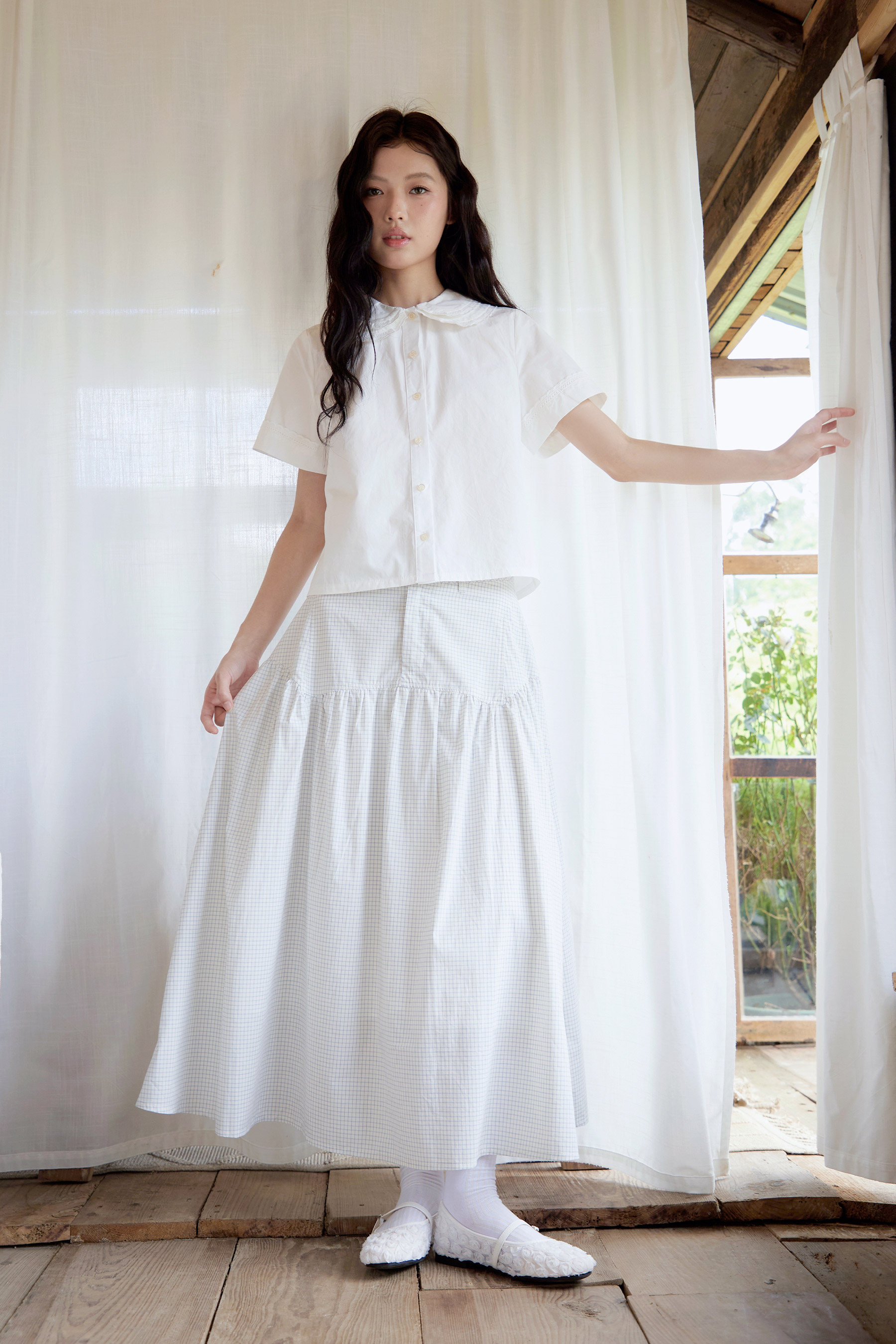 TOTTI SKIRT - CHECKS [BY MODPARADE]