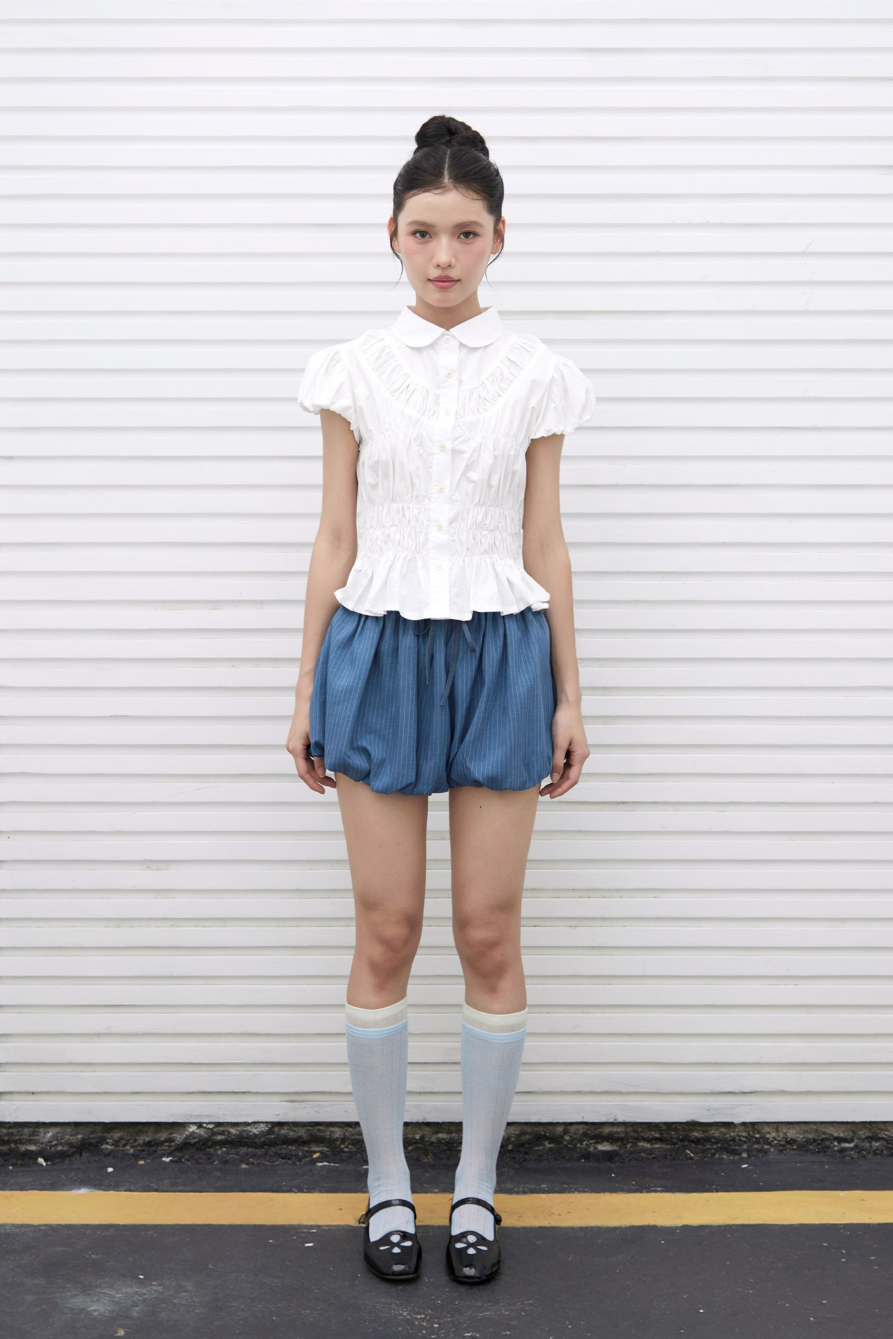 ELISA TOP - IVORY [BY MODPARADE]