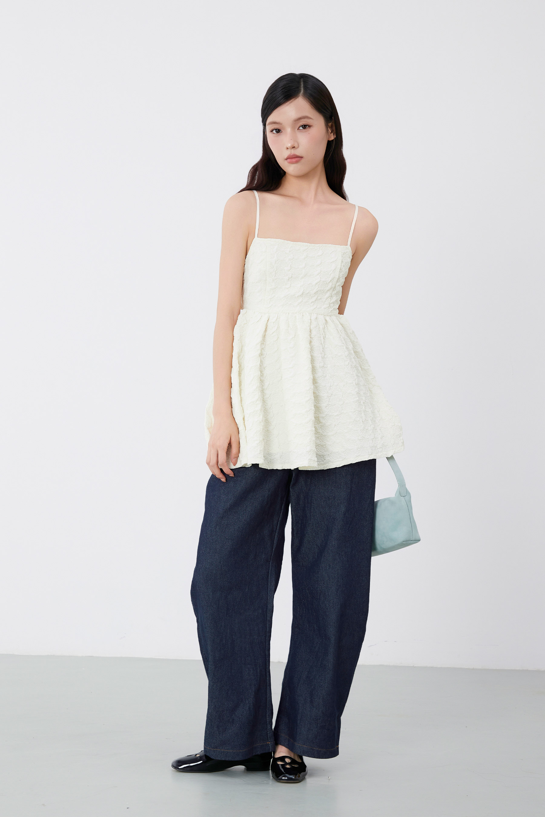 POULIN TOP - VANILLA [BY MODPARADE]