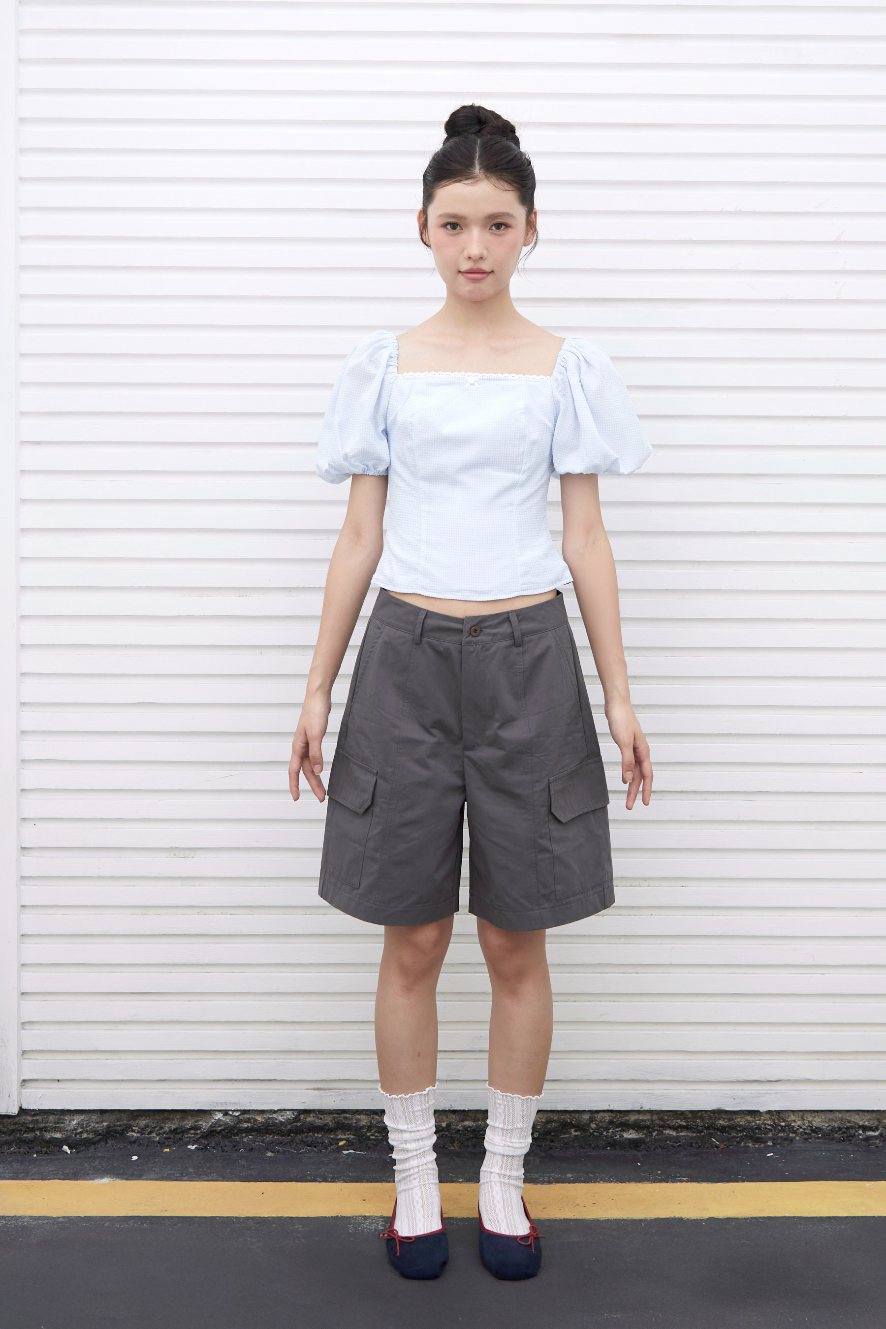 VERONICA TOP - BLUELETTE [BY MODPARADE]