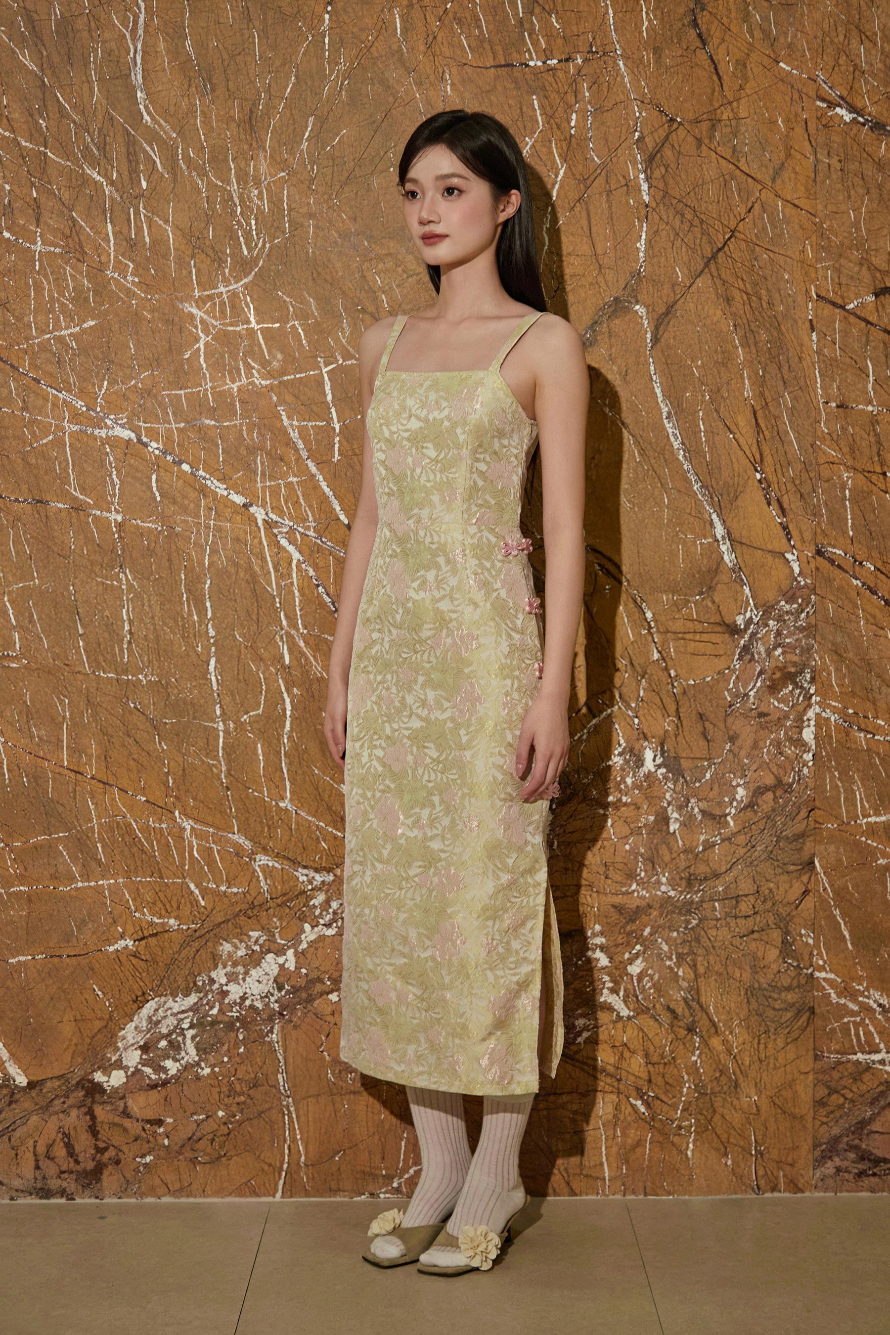 JANNIE DRESS - JARDIN BLEU [BY MODPARADE]