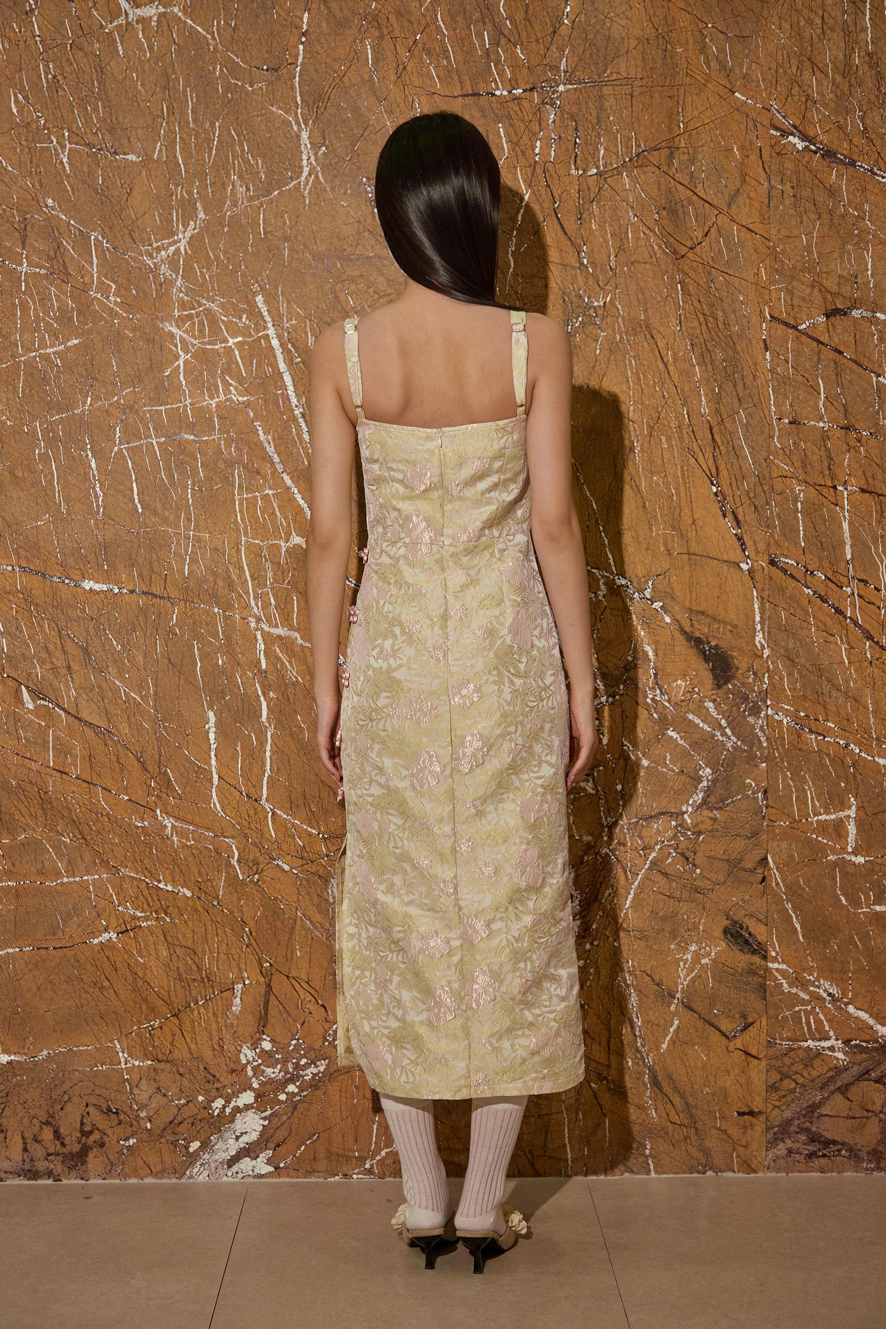 JANNIE DRESS - JARDIN BLEU [BY MODPARADE]